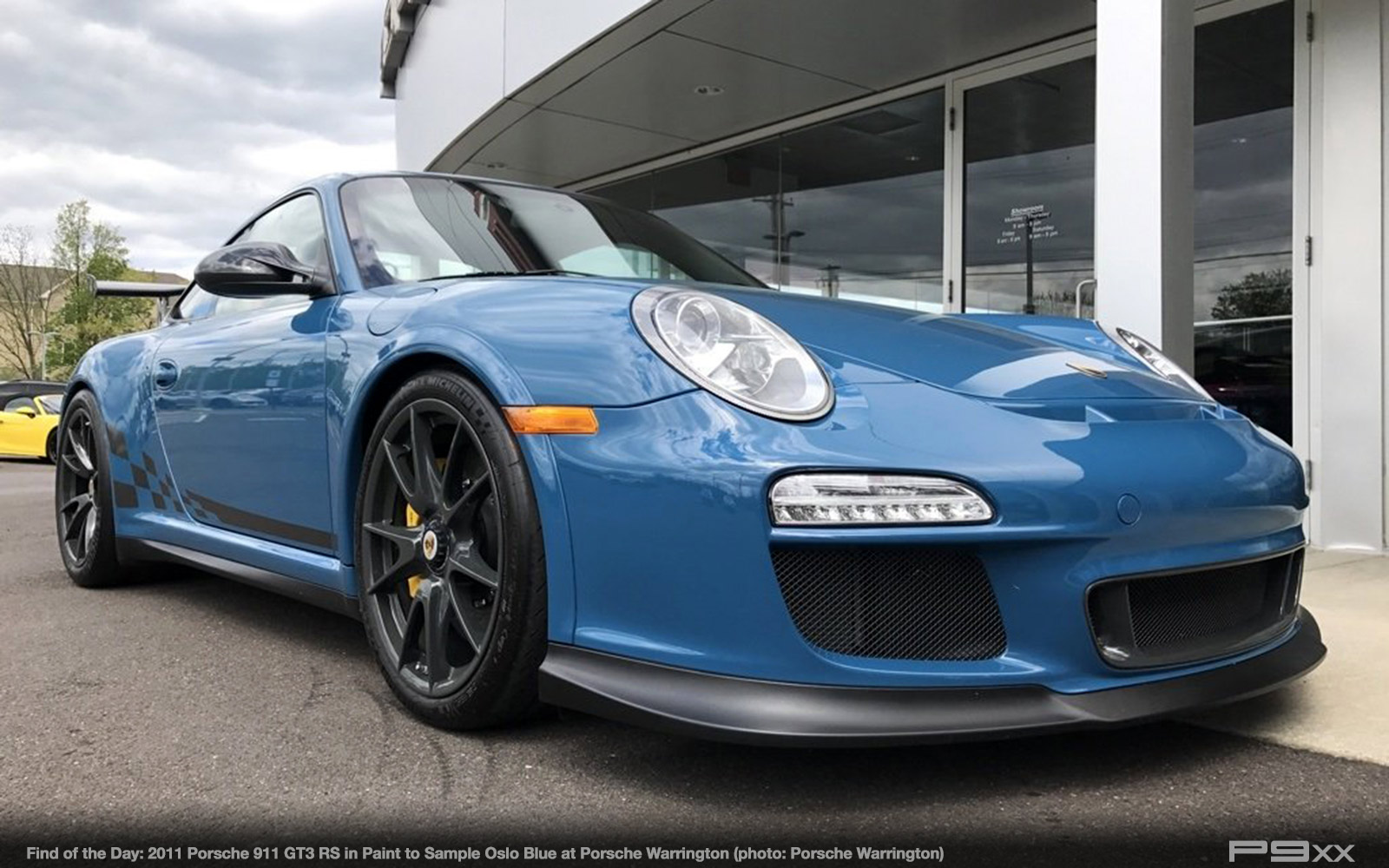 In Market: Paint to Sample Oslo Blue 2011 Porsche 911 GT3 RS – P9XX